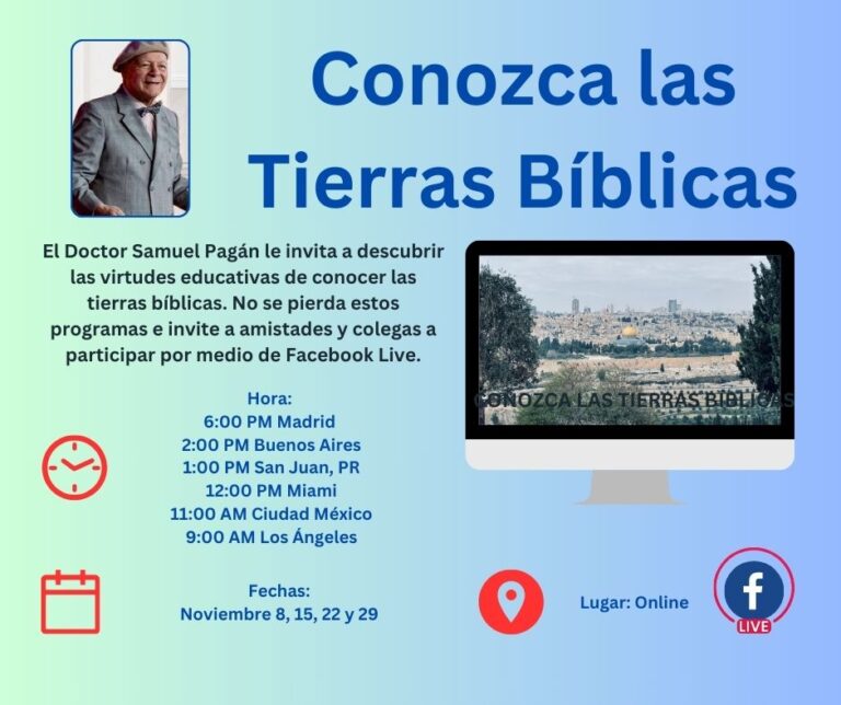 Conozca las Tierras Bíblicas 1: Jericó - https://www.drpablojimenez.com/